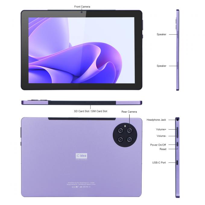 C idea 8GB RAM 512GB ROM Smart Tablet PC with Keyboard and Mouse CM8800plus