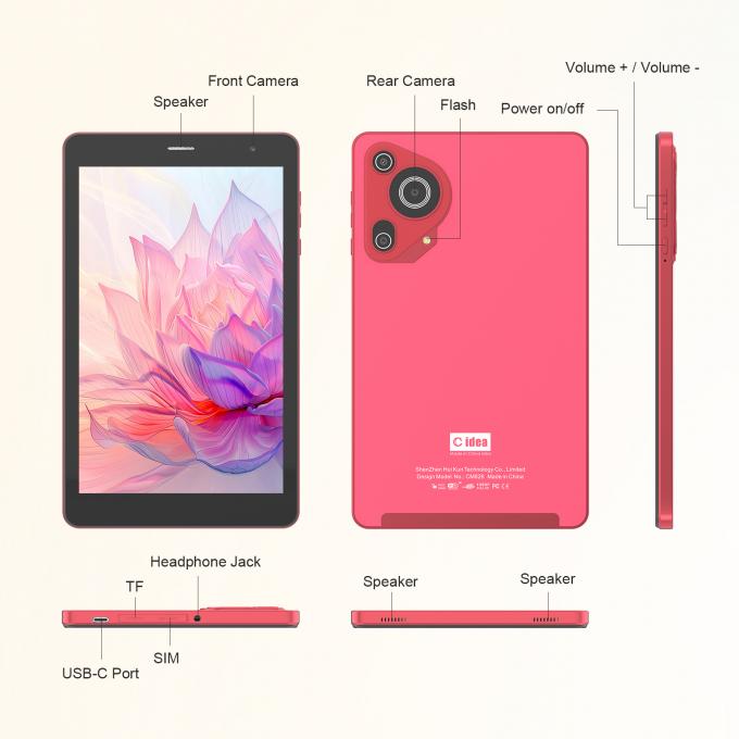 C Idea 5g Android Tablet 8+512gb 8 Inch Tablet For Students With Sim ...