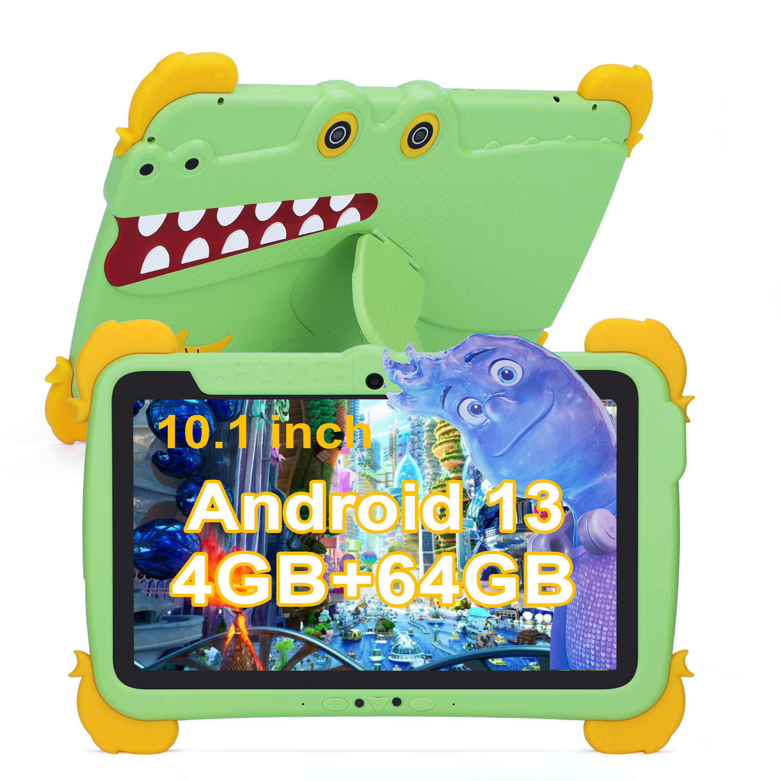 C idea 10.1 inch Kids Tablet PC With Case Eyes Protection ips HD Screen ...