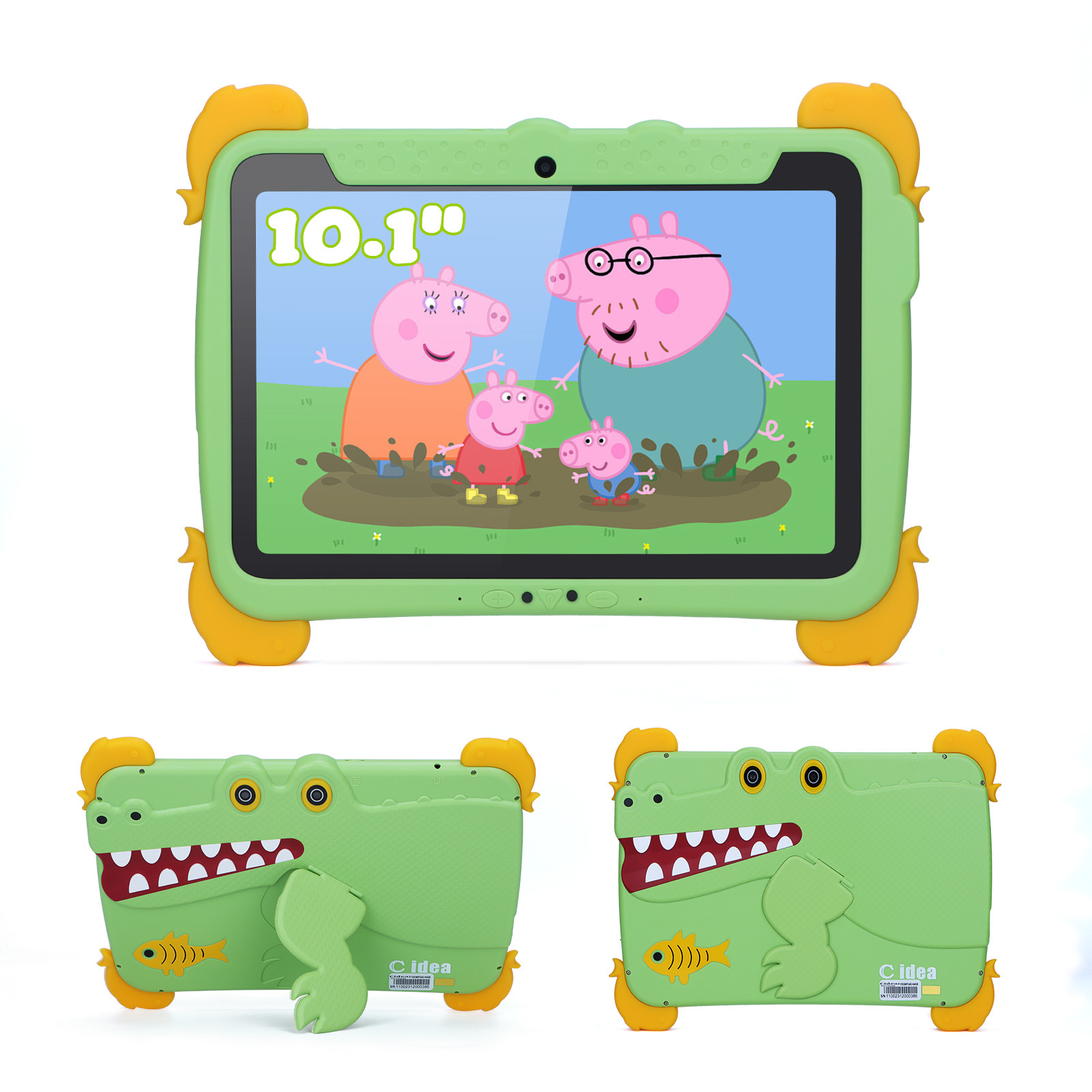 C idea 10.1 inch Kids Tablet PC With Case Eyes Protection IPS HD Screen ...