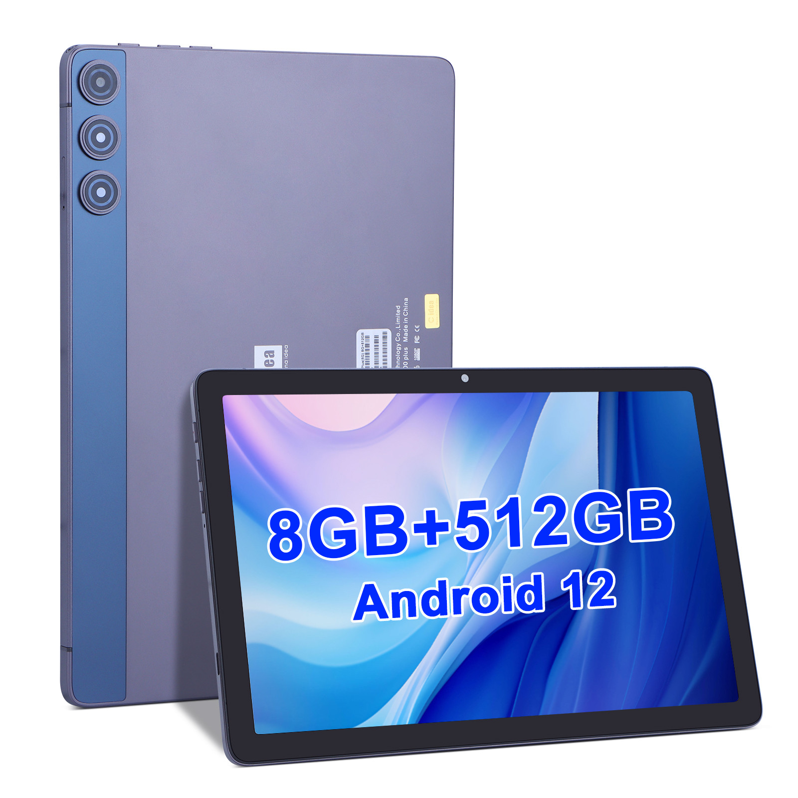 C idea Android Tablet 10.1 Inch Dual Camera 8GB RAM 512GB WIFI 5G ...