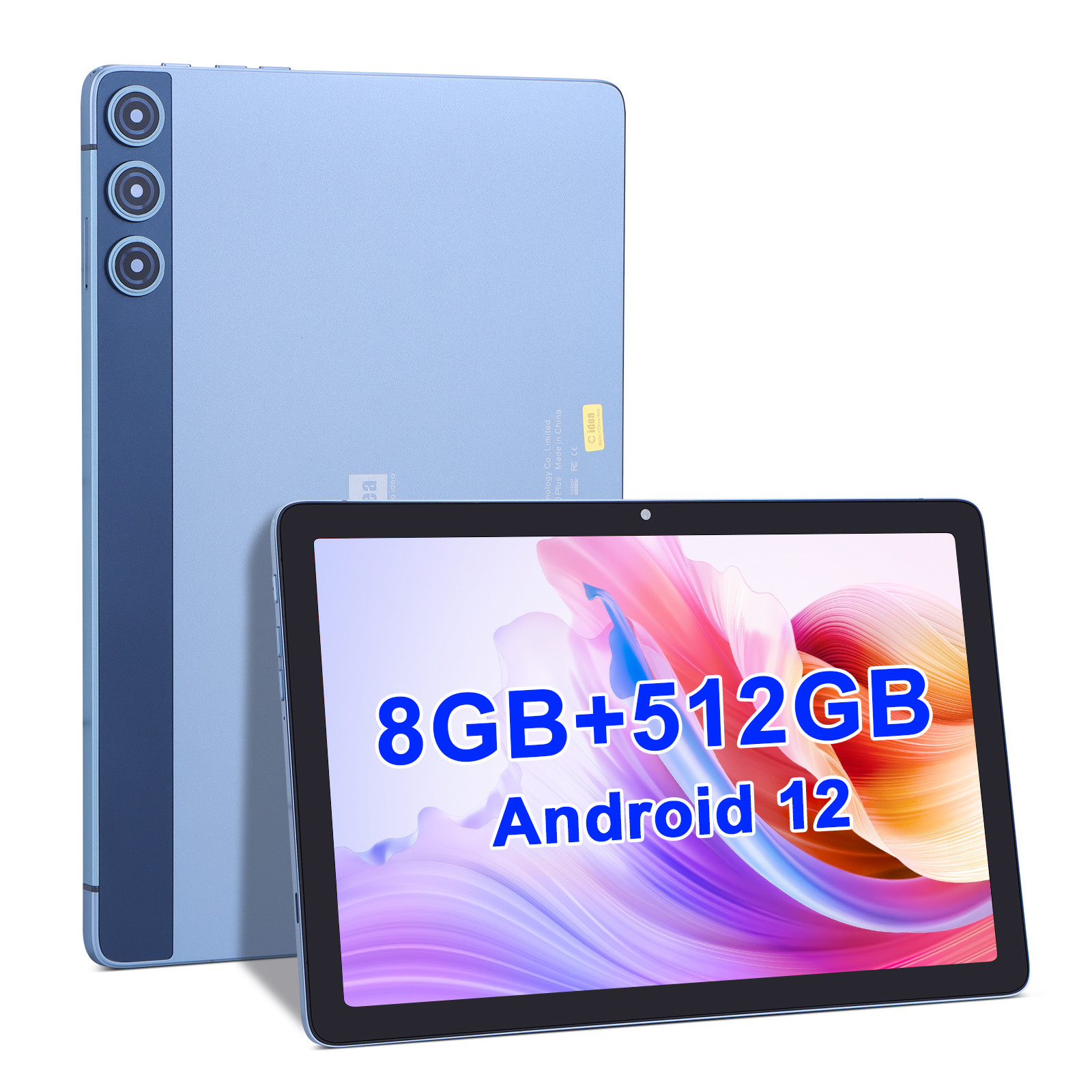 C idea Android Tablet 10.1 Inch Large Screen 8GB RAM 512GB WIFI 5G ...
