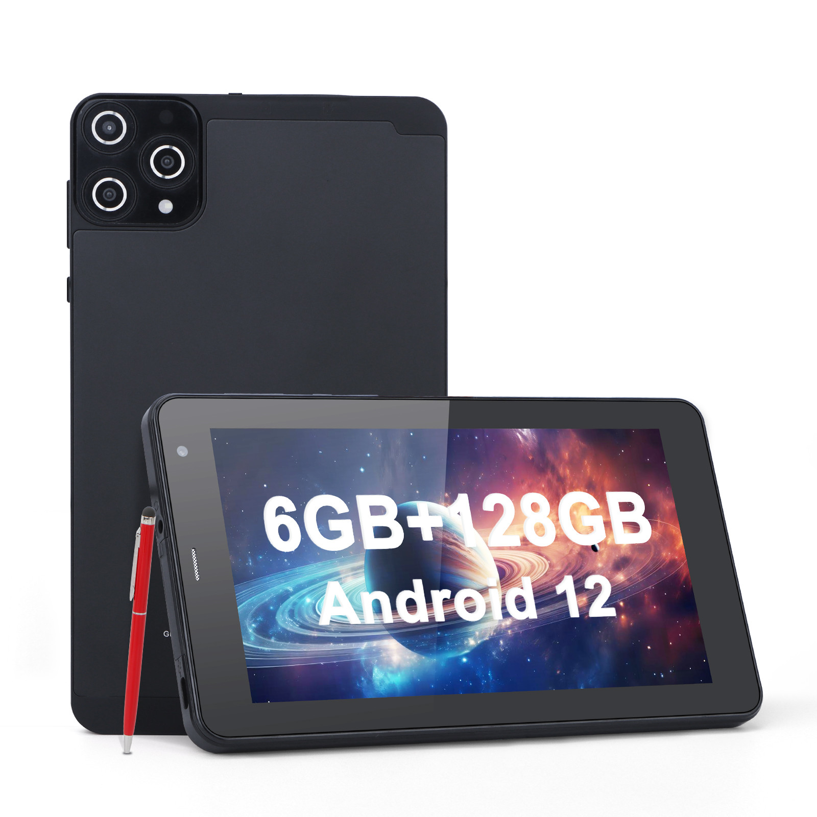 C Idea 7 Inch Android Smart Tablets 6+128GB Quad Core WiFi 5G Tablet ...