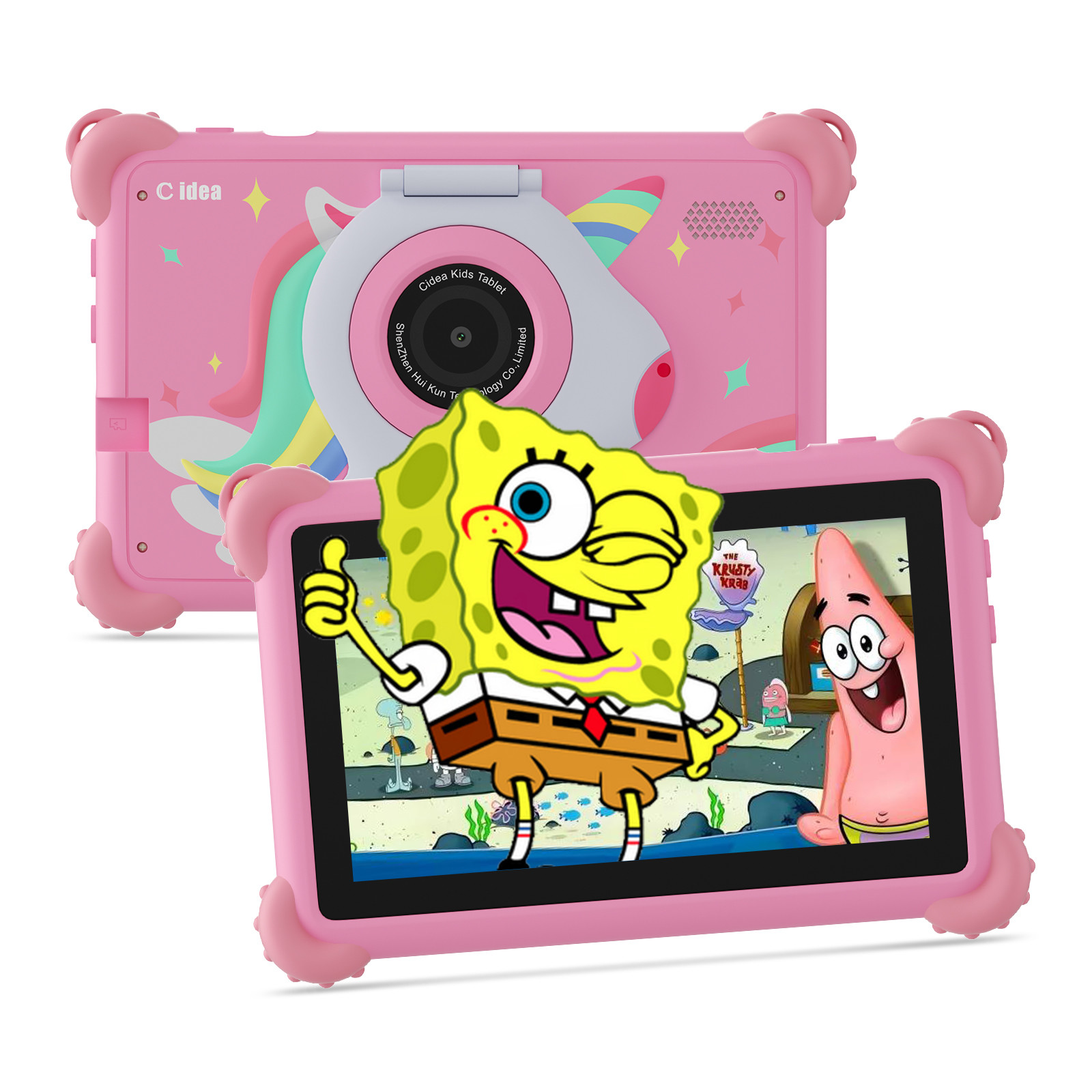 C Idea Android 13 Kids Tablet 4（2+2）+32GB Educational Tablet For ...