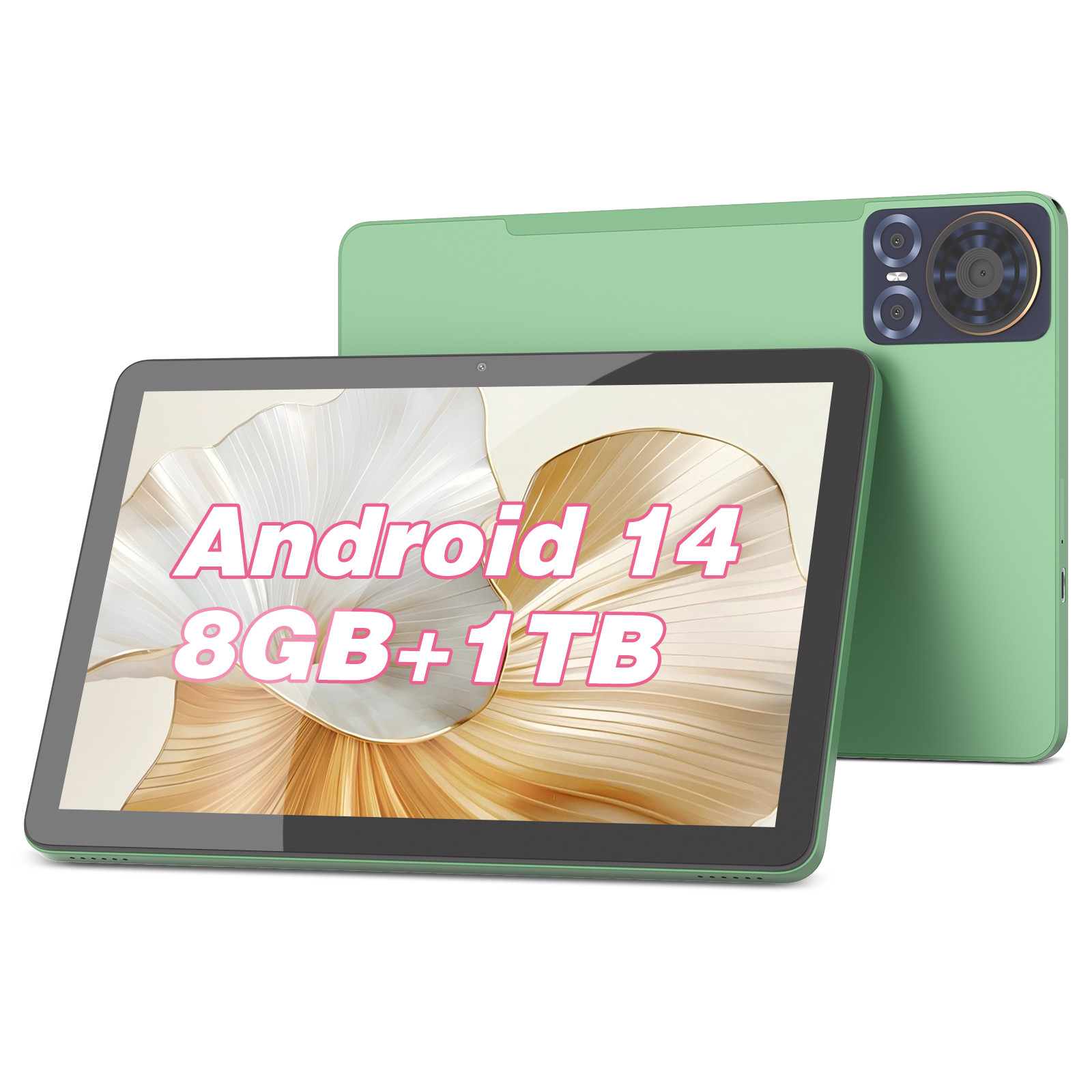 C Idea 10.1 Inch 5G Tablet With MTK Quad core Android 14 Tablet Pc For Education CM8300 Plus Green
