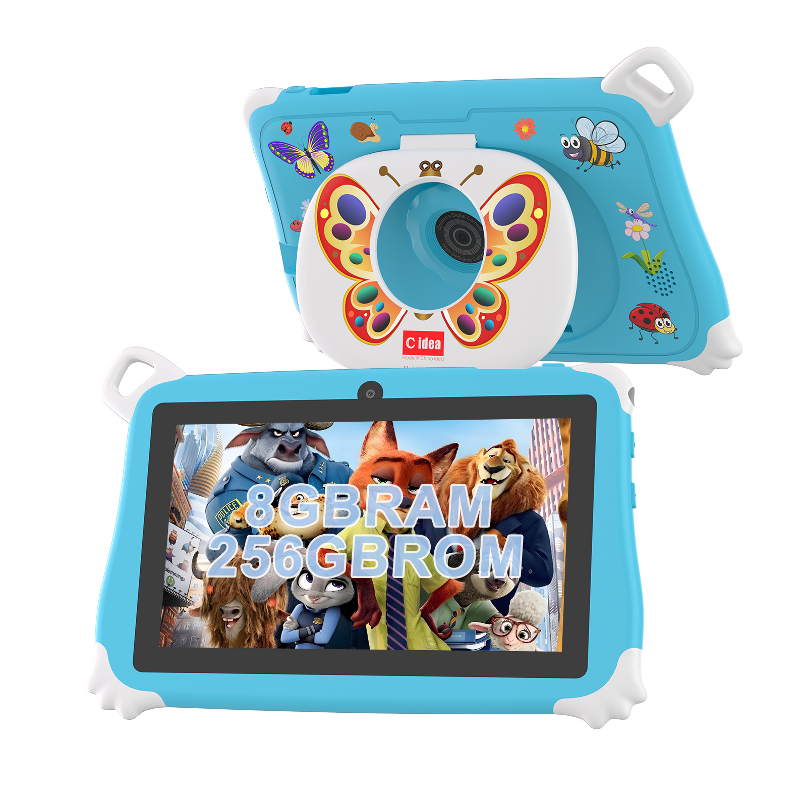 C Idea Android 15 Kids Tablet 8+256GB Educational Tablet Kidspad with ...