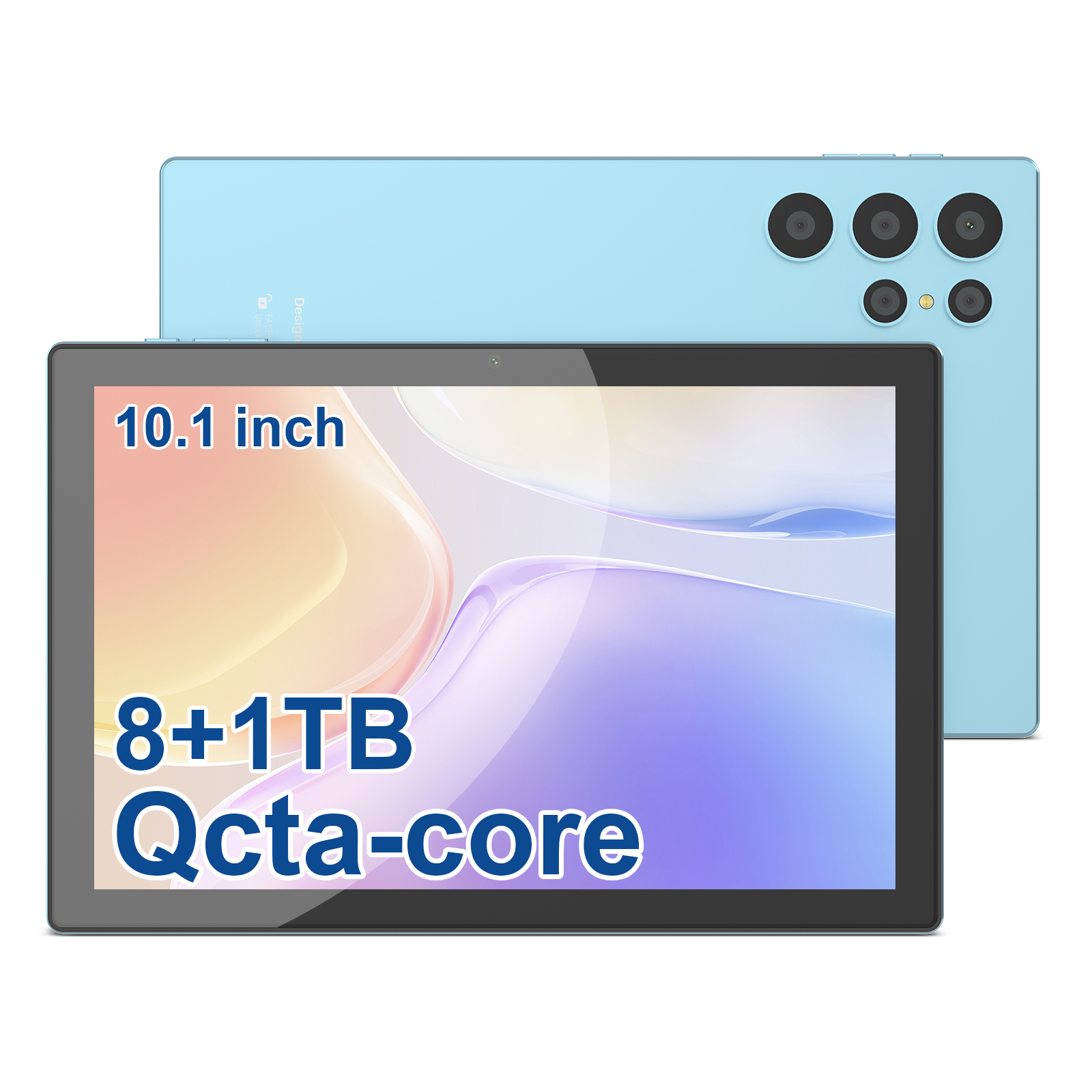 C idea 10.1 inch Android WiFi Touch Screen Tablet PC with 5G LET ...