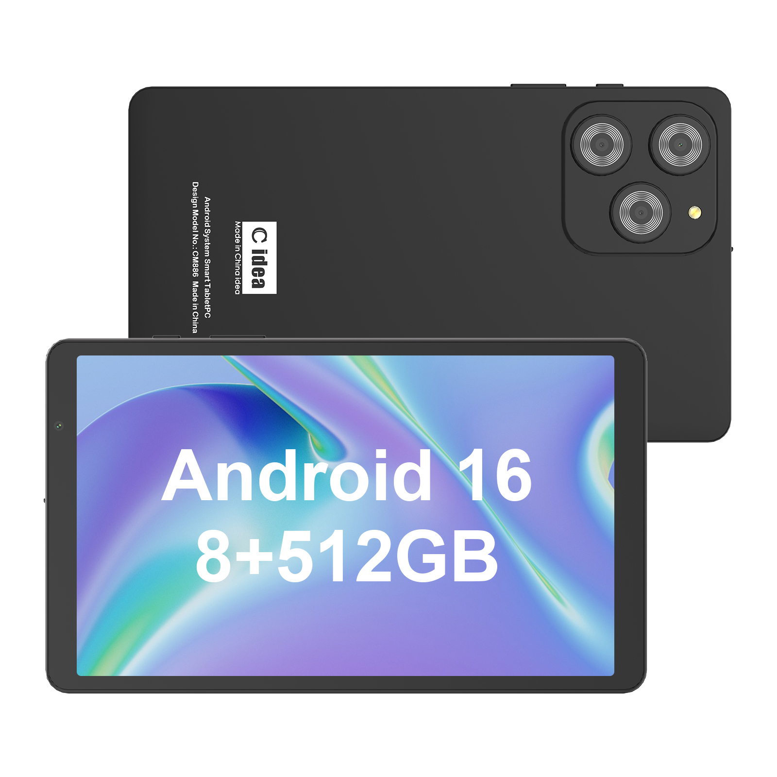 C idea 8 Inch Smart Tablet PC With Keyboard 8GB RAM+512 ROM 800*1340 ...